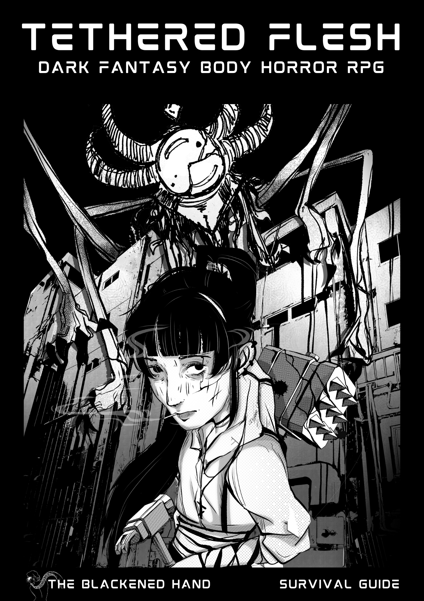 50% Funded on Kickstarter! Tethered Flesh, the first TTRPG from solo ...